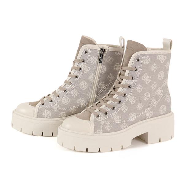 GUESS ゲス SHUTTER2 レースアップブーツ トープ■商品詳細【 ブランド 】GUESS（ゲス）【 モデル名 】SHUTTER2【 カラー 】トープ【 アッパー素材 】合成繊維/天然皮革【 底材 】合成底【 ヒールの高さ 】約5....