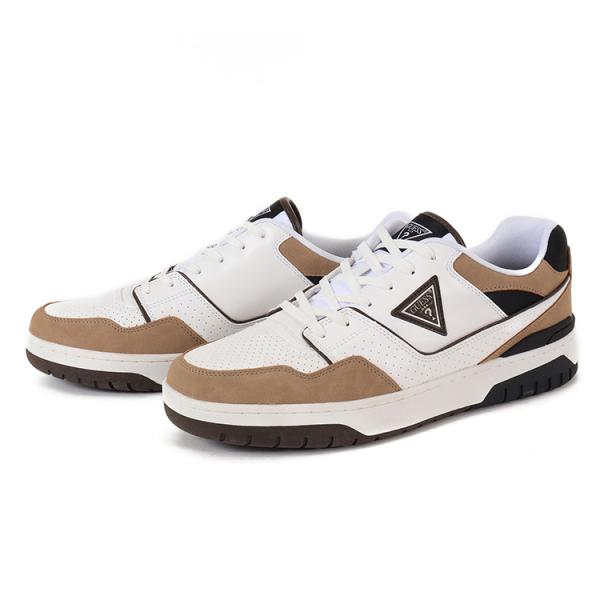 GUESS ゲス NELSI トープ■商品詳細【 ブランド 】GUESS（ゲス）【 モデル名 】NELSI【 カラー 】トープ【 アッパー素材 】合成皮革【 底材 】合成底【 ブランド紹介 】「YOUNG・SEXY・ADVENTUROUS」...