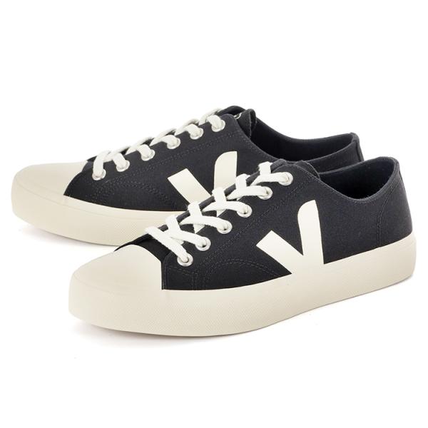■商品詳細【 ブランド 】VEJA（ヴェジャ）【 モデル名 】WATA II LOW CANVAS【 メーカー品番 】VJPL011397【 カラー 】ブラック/ピエール【 アッパー素材 】キャンバス（オーガニックコットン100%）【 底材...