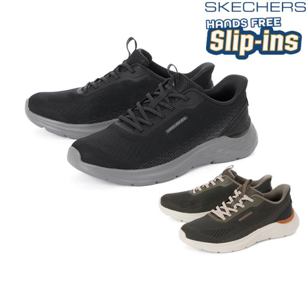 SKECHERS スケッチャーズ SLIP-INS スリップインズ ガーナー エリス 211369 BLK OLV■商品詳細【 ブランド 】SKECHERS（スケッチャーズ）【 モデル名 】SLIP-INS GARNER ELLIS(スリッ...