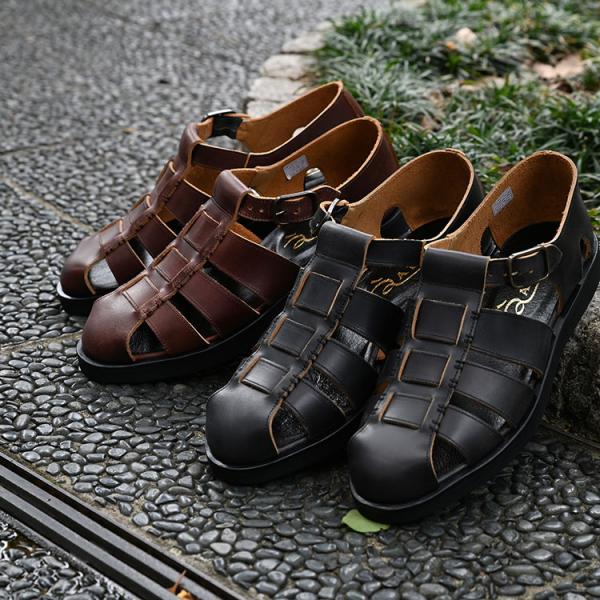 ARGIS アルジス メンズ レザーグルカサンダル 81103■商品詳細【 ブランド 】ARGIS（アルジス）【 モデル名 】メンズ レザーグルカサンダル【 メーカー品番 】81103【 カラー 】01.ブラック02.ダークブラウン【 アッ...