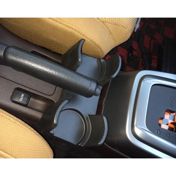 【商品詳細】雲井モータース ローブ簡易型カップホルダー　・設置&amp;両面固定　・加工不要　・軟質樹脂製【適合車種】DAIHATSU　コペン ローブ　LA400K　全年式対応　※セロ、エクスプレイにも適合装着は置くだけ、固定は両面の完全ポ...