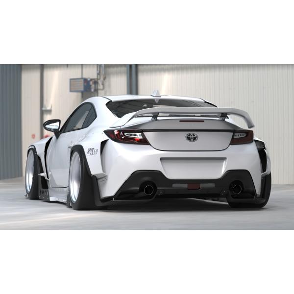 TRA京都 パンデム ver.1　・ リアディフューザー　※ 単品装着不可(同社リアフェンダーの装着が必要)※ 商品画像はフルキットの画像を使用しております。【適合車種】TOYOTA　：　GR86　ZN8※ 発送先は業者宛に限ります(個人宅...