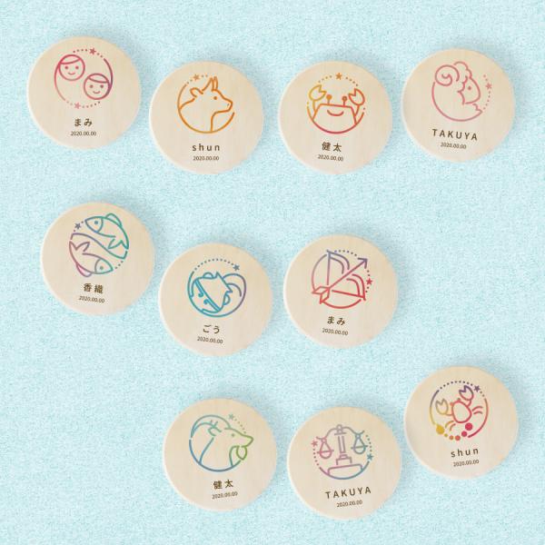 職人さんがひとつひとつ丁寧に作った松の乳歯ケースです。完全オリジナルでお名前や誕生日をお入れ出来ます。お子さん用・ギフト用にぴったりです♪お名前と誕生日を刻印できます。オプションで裏面に出生時間　体重　身長を刻印できます。本体の大きさ直径 ...