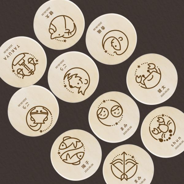 職人さんがひとつひとつ丁寧に作った松の乳歯ケースです。完全オリジナルでお名前や誕生日をお入れ出来ます。お子さん用・ギフト用にぴったりです♪お名前と誕生日を刻印できます。オプションで裏面に出生時間　体重　身長を刻印できます。本体の大きさ直径 ...