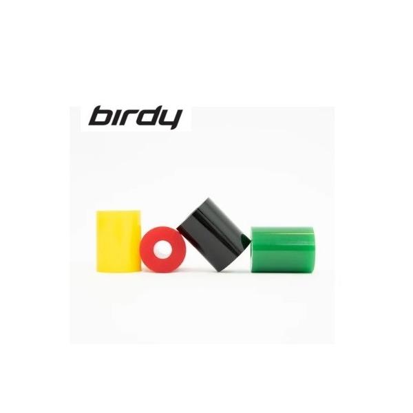 birdy(BD-1)専用の交換用リアダンパーです。カラー（かたさ）：グリーン(ハード)、レッド(ノーマル)、ブラック(ノーマル)、イエロー(ソフト)重量：約27ｇ※製品カラーはモニタ・解像度の関係で、実物と多少異なる場合があります。※商品...
