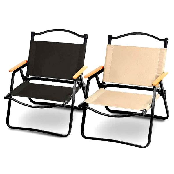 アウトドア チェア 軽量 アイアン素材木のぬくもりを感じる、クラシカルなチェア木製フレーム＆生地を使ったチェアが登場。安定感がありゆったりできるロータイプで座り心地抜群小さく収納でき驚くほどコンパクト。アウトドアはもちろんインドアでの使用も...