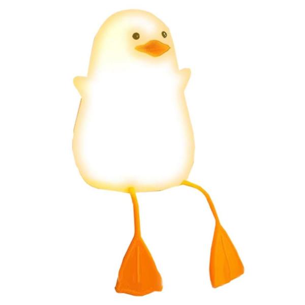 安全素材＆USB充電式自然に優しいシリコン素材を採用し子供も大人も安心して使えます！パソコンでもコンセントでも充電できます。充電に接続、または充電が完了の時アヒルちゃんが点滅して教えます！愛らしい＆タップ操作プニプニしている柔らかい触感とカ...