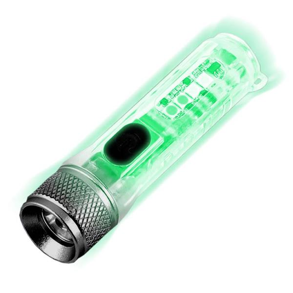 懐中電灯 LED 充電 FIREFLIGHT高輝度＆輝度4段階調節小さなサイズでも100mまで照らすことができる超小型懐中電灯です。明るさは最大400lmに達します。僅か15.6×60.5cm、約25gのコンパクトサイズキーリングに付けてサ...