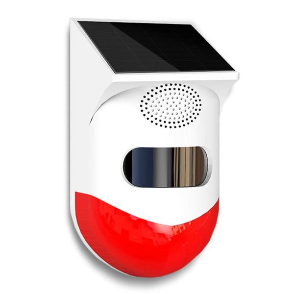 防犯アラーム リモコン搭載 大音量 KEGADIAN赤外線センサーが搭載されているので、人が近づいた際にセンサーが反応し、120dBのアラーム音またはフラッシュライトが点滅します。3種のモード1.24時間モード：フラッシュ＆ブザー音2.ナイ...