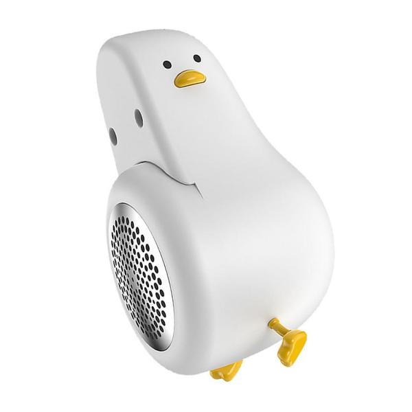 ふわふわの毛玉が気になるお洋服もこのアヒル型毛玉取り器があれば怖くない！●高速回転＆強力6枚刃従来の3枚刃から高品質のステンレス製6枚刃に大幅改良したプロの毛玉取りです。強力なモーターで6枚刃を高速旋回！強力な吸引力を実現し衣服の表面に付い...