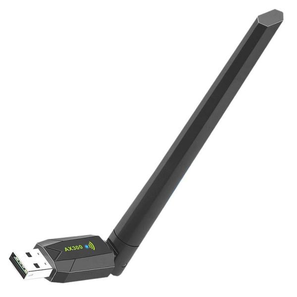 ●WiFi6に対応したUSB無線LANアダプターです●PCのUSBポートに挿すだけ簡単に取り付けでき理論値286Mbpsの高速通信かつ2.4GHzのデュアルバンド接続で動画視聴や3Dグラフィックゲーム等も快適に楽しむことができます。●ご自宅...