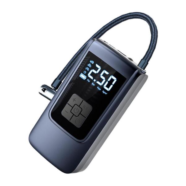 ●1台10役の電動空気入れ ・空気圧指定・単位切替 ・TYPE-Cケーブル ・2x2000mAh ・空気圧値測定 ・自動停止・液晶表示・コードレス ・LEDライト・全バルブ対応●110PSIで快速に空気を入れることができます●4種類のアタッ...