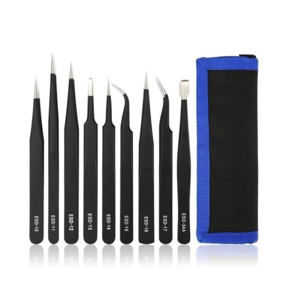 【発売日：2026年02月10日】適用範囲：細かな作業に欠かせなく多様な使い方のある便利なピンセットです。精密機器、工業用、デザインワーク用、シール貼りエクステ作業などにプロや家庭の使用も適用です。ラインストーンをつまんで、つけまつ毛の取扱...