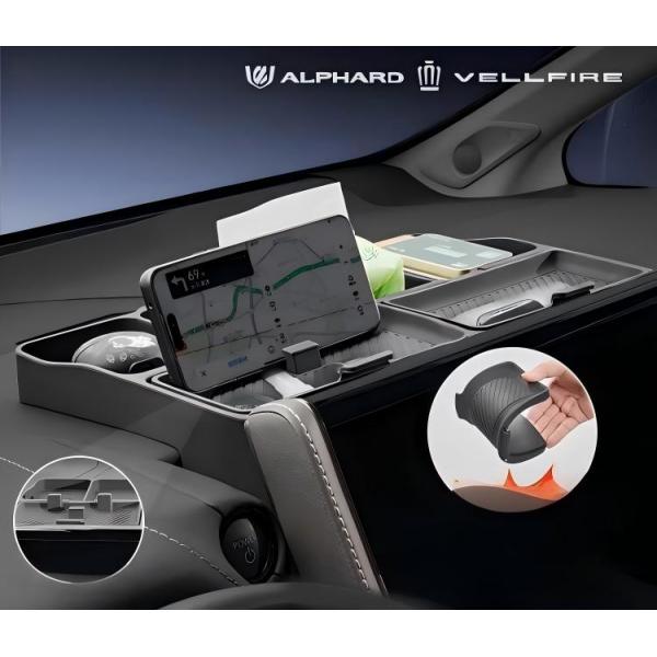 【車種専用】現車採寸の車種別専用設計なのできれいにフィットします。装着後ジャストフィット！【高品質素材】シリコン材質採用、キズや汚れを防止し、清潔も簡単。【高級感】柔らかい触感！【セット内容】：本体x1セット【適用車種】：トヨタ アルファー...