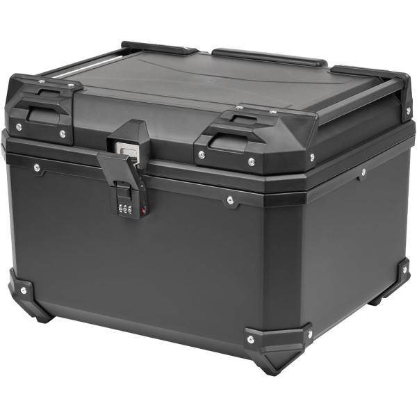 商品仕様重さ：4.5KG材質：ABS樹脂容量：57Lサイズ：45×34.5cm×37cmセット内容：本体×1取り付け工具×1式プロのこだわりカブに相応しい高品質ABS樹脂でもっと軽量にアルミとは違い、当商品は高品質なABS樹脂を採用していま...