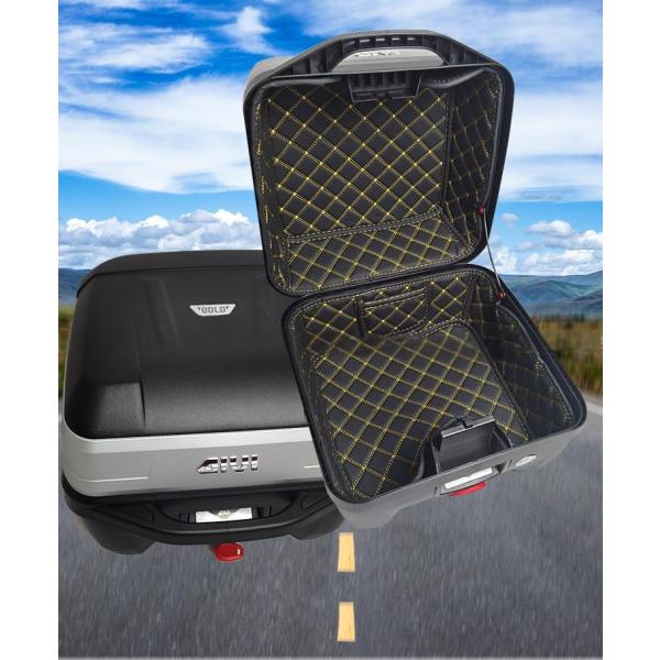 オートバイボックスットインナー 簡単装着、装着後ドレスアップ！【セット内容】：本体x上下セット※説明書は付属しておりません