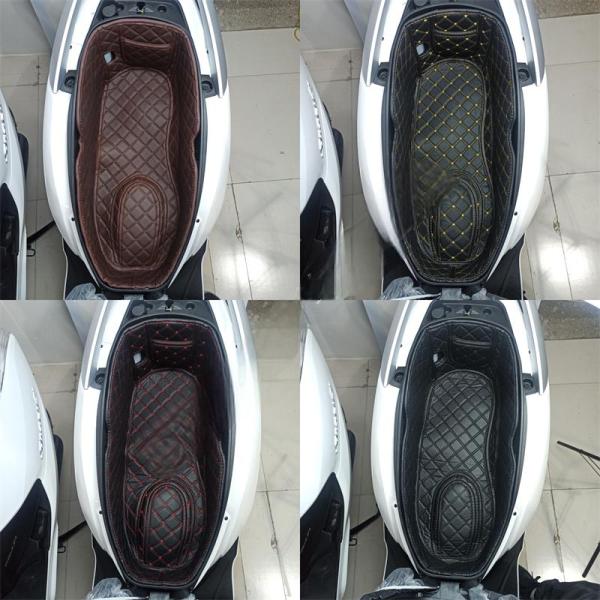 リード 125 リアトランクライナー※新型リード125車種も対応可能です。厚くて低反発で手心地よい簡単装着、装着後ドレスアップ！【セット内容】：本体x1セット※説明書は付属しておりません※バリエーション1、バリエーション5、バリエーション7...