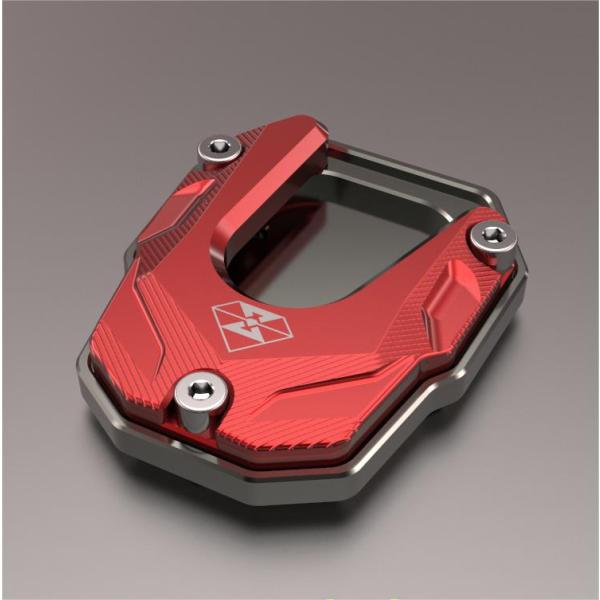 商品名 サイドスタンド拡大器適合車種 NX400 CB400X CB400F CBR400R素材 T6アルミニウム合金+304ステンレス鋼ネジ商品説明 純正サイドスタンドの接触面積を拡大するパーツ。キックスタンドパッドは、セラミックタイルの...