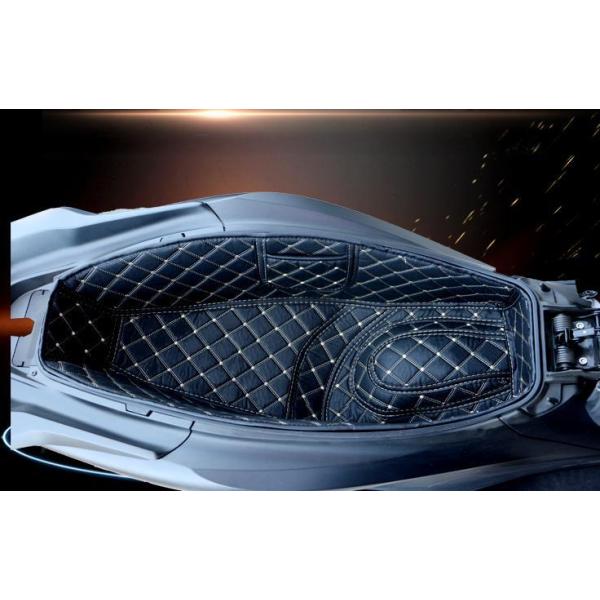 リアトランクライナー厚くて低反発で乗り手心地よい簡単装着、装着後ドレスアップ！【適用車種】ホンダ PCX 125 150 160ホンダ ADV160【セット内容】： リアトランクライナーx1セット※説明書は付属しておりません※車種に合わせて...