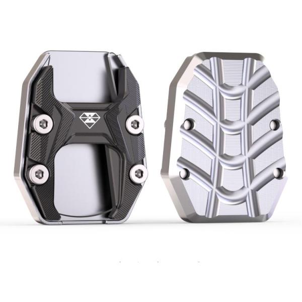 商品名 サイドスタンド拡大器適合車種 LEAD125 2022~ PCX150 2020~PCX160 2022~UHR150 2022~素材 T6アルミニウム合金+304ステンレス鋼ネジ商品説明 純正サイドスタンドの接触面積を拡大するパー...