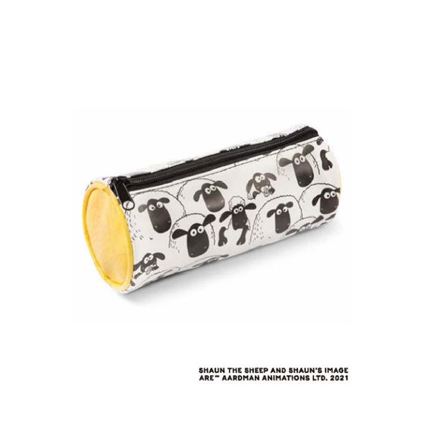 ショーンのキャラクター達プリントされたラウンド型ポーチです！&amp;copy;Aardman Animations Ltd 2020■商品仕様サイズ：W9×D9×H20cm素材：フェイクレザー原産国：ドイツポイント利用