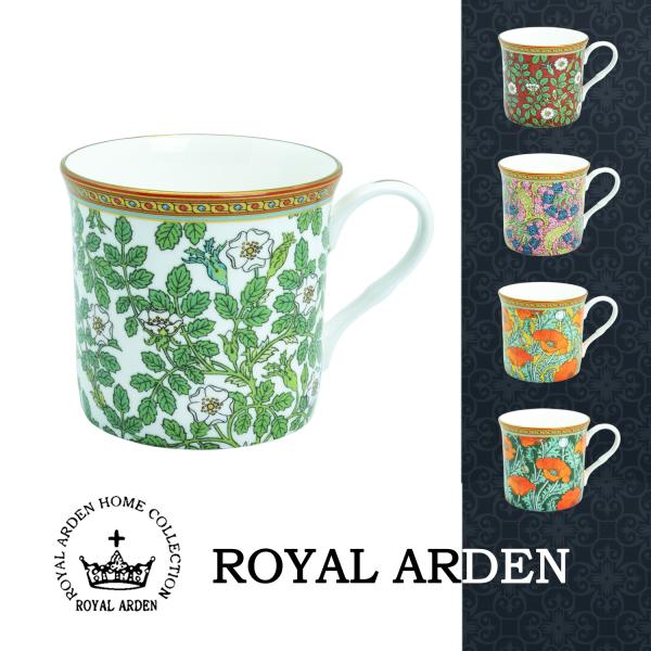 カップに描かれたデザインが大変美しく、エレガントなマグ。自分用にも、大切な方への贈り物にも。5種類の柄からお選びください。詳細情報サイズ：φ8.5×Ｈ8(取っ手含むＷ11.5)容量：300ml材質：ニューボーンチャイナ原産国：中国ご注意※　...