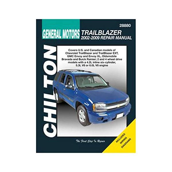 商品名: Chilton 28880 修理マニュアル シボレー・トレイルブレイザー、GMCエンボイ、オールズモビル・ブラバダ(2002-2009)に対応 Chilton 28880 Repair Manual Compatible with...