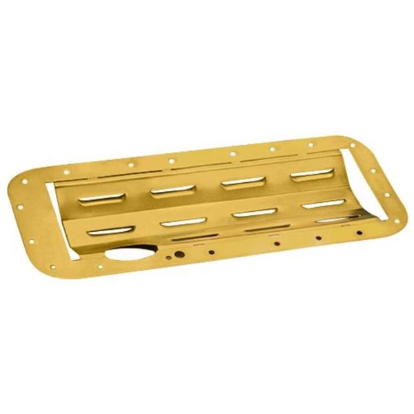 商品名: MILODON 32000 金メッキ 標準ストローク ワインデージトレイ ビッグブロック クライスラーウェッジとヘミ用 MILODON 32000 Gold Zinc Plated Standard Stroke Windage ...