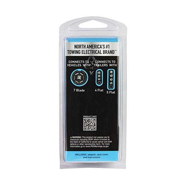 商品名: (ホプキンス) Hopkins マルチトウアダプタ 47385 Hopkins Towing Solutions 47385 Multi-Tow 7 Blade to 5 Flat and 4 Flat Adapterブランド: ...