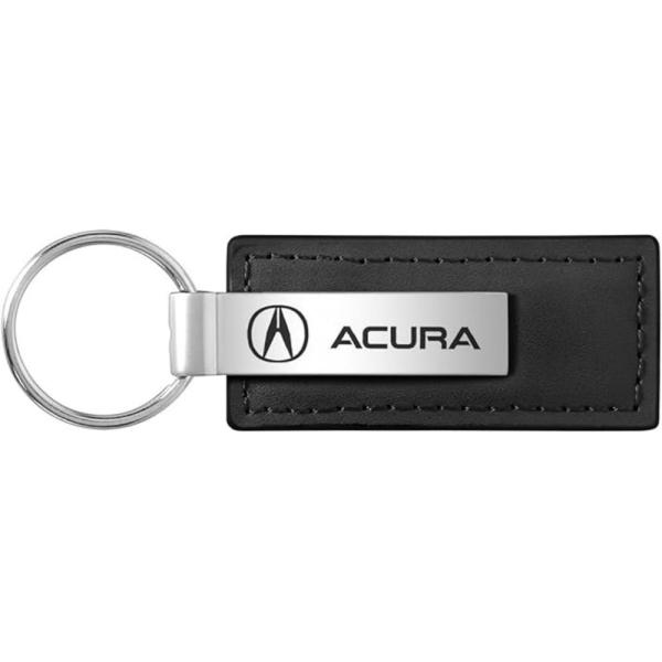 商品名: US純正ACURA ブラックレザーキーホルダー KC1540.ACU AU-TOMOTIVE GOLD, INC. Officially Licensed Rectangular Leather Key Chain for Acu...