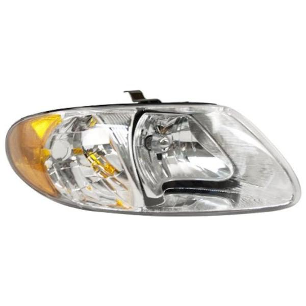 商品名: Sherman 交換用パーツ Chrysler-Dodge 助手席側ヘッドライトアセンブリコンポジットに対応 (パーツリンク番号 CH2503129) Sherman Replacement Part Compatible wit...