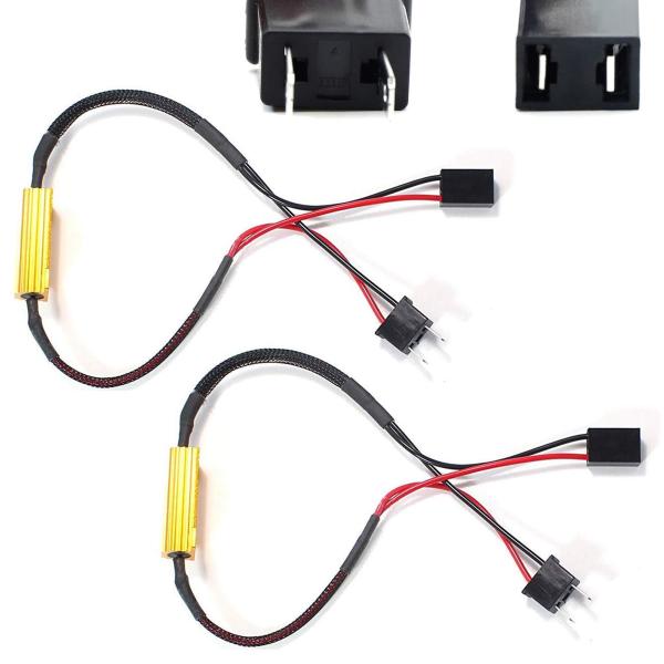 商品名: iJDMTOY プラグ・アンド・プレイ エラーフリー デコーダ配線キット フォグライトや昼間のランニングライトのH7 LED電球に対応 iJDMTOY Plug-N-Play Error Free Decoder Wiring K...