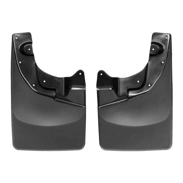 商品名:  WeatherTech Custom No Drill Splash Guard MudFlaps for Toyota Tacoma, Front Pair (110033), Blackブランド: WeatherTech高さ...