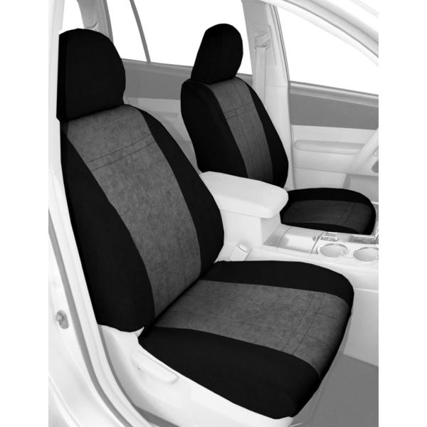 商品名:  CalTrend Center Captain Chairs Seats, Microsuede Seat Covers for 2007-2010 Chrysler Town &amp; Country Light Grey ...