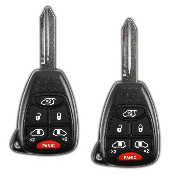 商品名: KeylessOption Keyless Entry Remote Control Car Key Fob Ignition Key Replacement for M3N5WY72XX (Pack of 2) 2X Keyle...