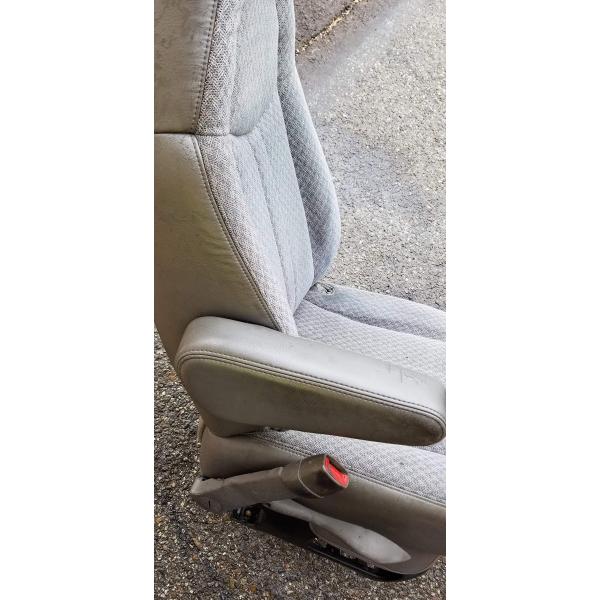商品名:  Durafit Seat Covers, 1996-2009 Chevy Express and GMC Savanna Front Captain Chairs with Molded Headrests and One ar...
