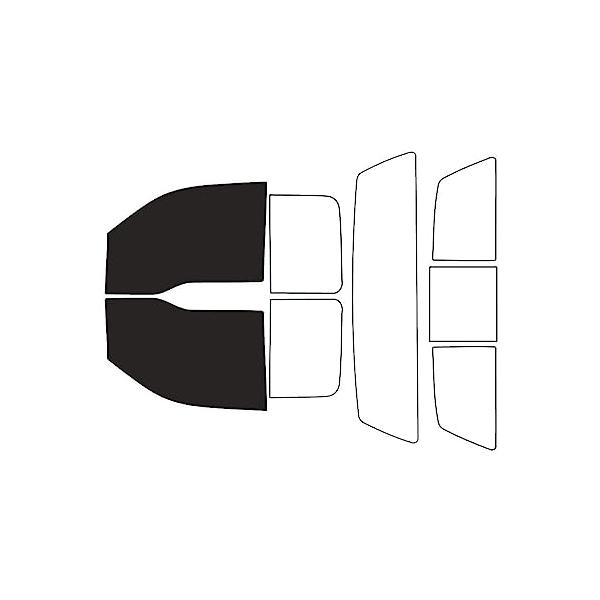 商品名: Rtint ウィンドウスモークキット Front グレイ C-WT-009--E2F9-32D7 Rvinyl Window Tint Kit Compatible with Ford F-150 2004-2008 2 Door...