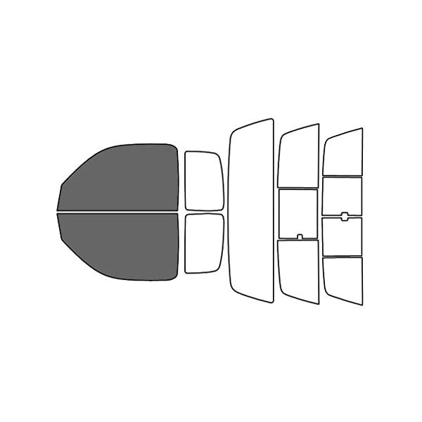 商品名: rtintウィンドウTintキットfor Toyotaタコマ1995 ? 2004 (2ドア) ? 1 Front グレイ C-WT-010-A4D2-B066 Rvinyl Window Tint Kit Compatible ...