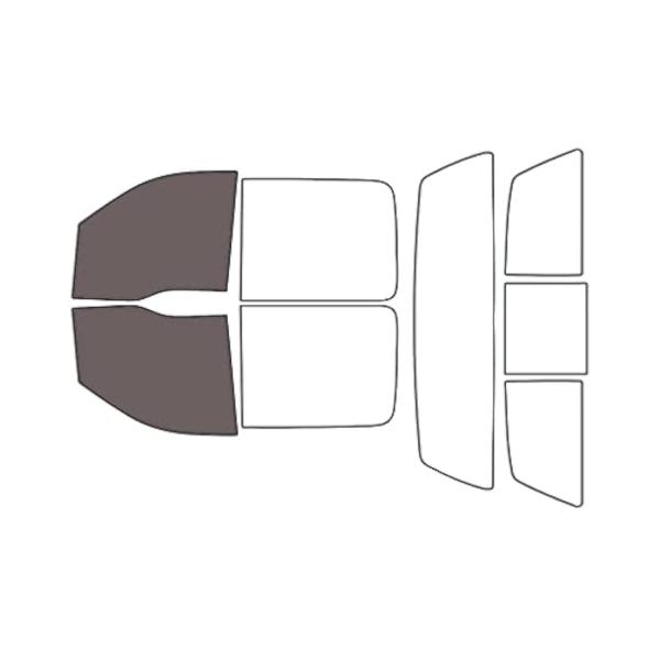 商品名: Rtint ウィンドウティントキット フォード F-150 2004-2008 (4ドア) 対応 - フロントキット - 35% Rvinyl Window Tint Kit Compatible with Ford F-150 ...