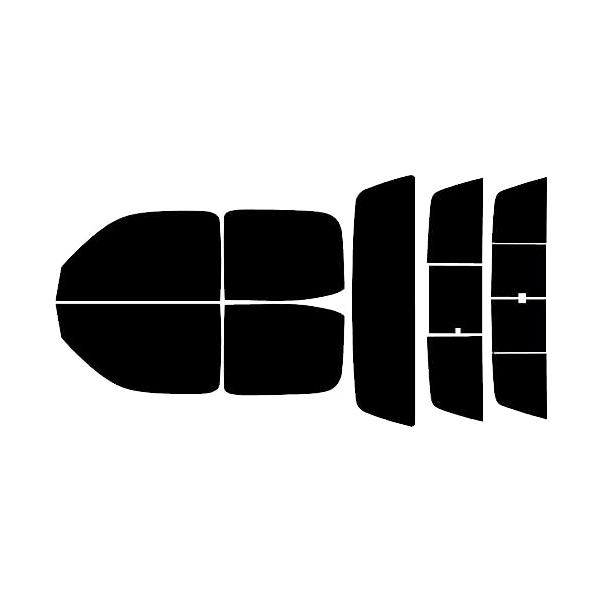 商品名: Rtint ウィンドウティントキット トヨタ タコマ 2001-2004 (4ドア) 対応 - プレカットキット - 5% Rvinyl Window Tint Kit Compatible with Toyota Tacoma ...