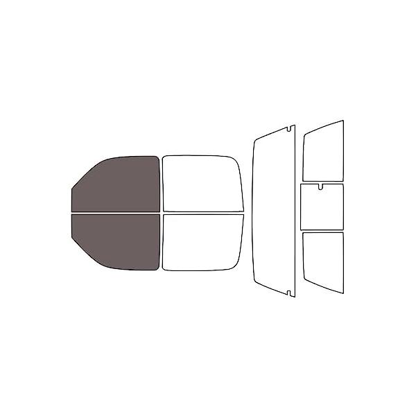 商品名: Rvinyl Rtint ウィンドウティントキット Gmc Sierra 2001-2006 (4ドア) 対応 - フロントカットキット - 35% Rvinyl Window Tint Kit Compatible with G...