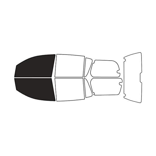 商品名: rtintウィンドウTintキットfor Nissan Armada 2006 ? 2015 ? 1 Front グレイ C-WT-013--134B-A89E Rvinyl Window Tint Kit Compatible ...