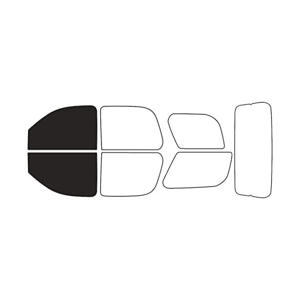 商品名: rtintウィンドウTintキットfor GMCユーコン2007 ? 2014 ? 1 Front グレイ C-WT-013--20F0-462A Rvinyl Window Tint Kit Compatible with GM...