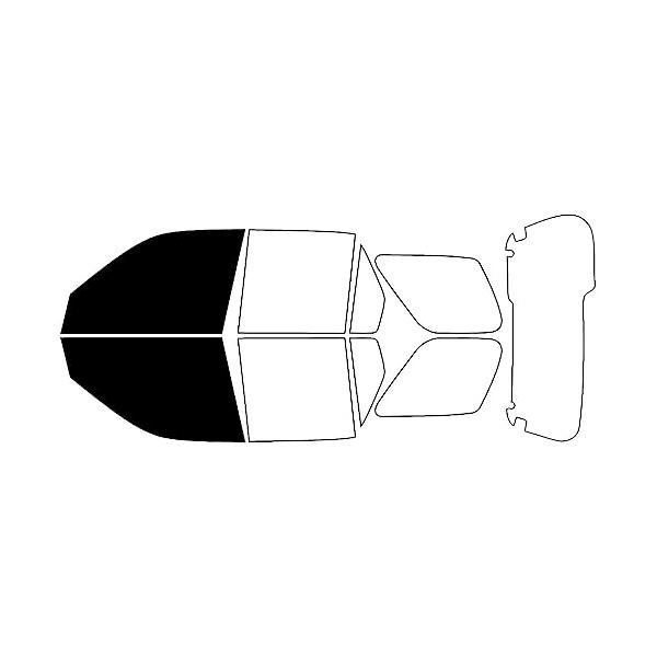商品名: rtintウィンドウTintキットホンダCR - V 2002 ? 2006 ? 1 Front グレイ C-WT-013--3213-25A7 Rvinyl Window Tint Kit Compatible with Hon...