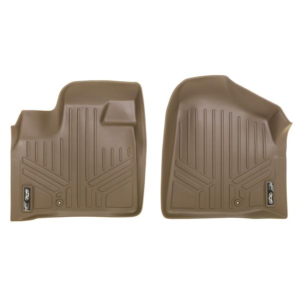 商品名: MAXFLOORMATフロアマットfor Dodge Grand Caravan / Chrysler Town &amp; Country ( 2008 ? 2017 )最初行セット( Tan ) MAXLINER Floor ...