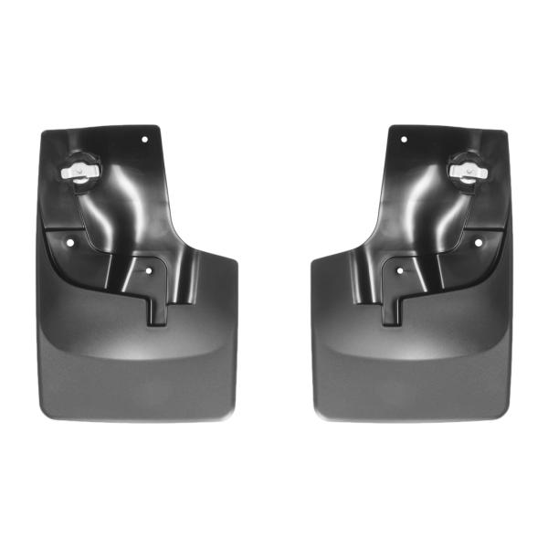 商品名: WeatherTech 泥よけ ブラック 110052 WeatherTech Custom No Drill Splash Guard MudFlaps for Chevrolet Colorado, Canyon, Color...