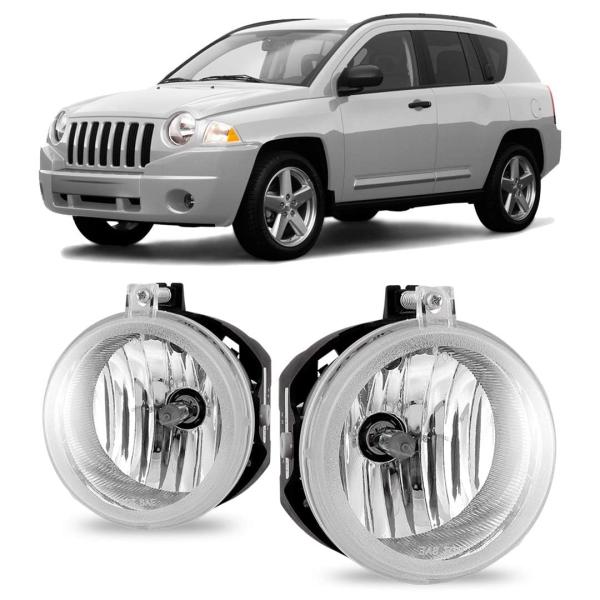 商品名: 07-09 ジープ コンパス フォグライト クリアレンズ Winjet WJ30-0201-09 OEM Series for Dodge Chrysler Jeep Driving Fog Lightsブランド: Winjet高...
