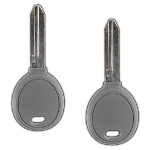 商品名: KeylessOption Transponder Chip Uncut Ignition Key Blank Replacement for Y164 (Pack of 2) 2x KeylessOption Car Key R...