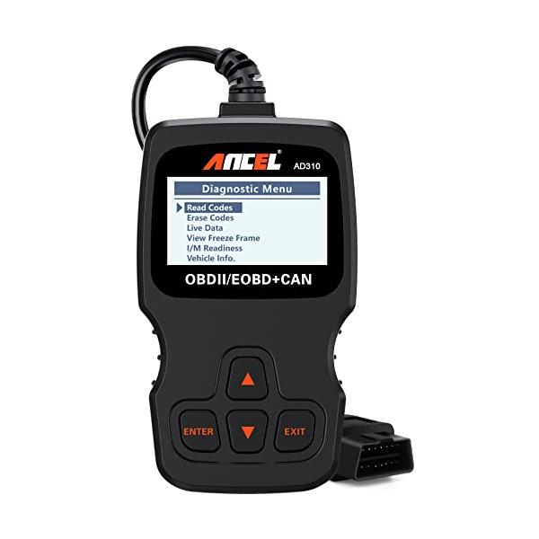 商品名: AD310 OBDIIスキャンツール カー エンジン故障診断 コードリーダー CAN 診断機 （黒） ANCEL AD310 Classic Enhanced Universal OBD II Scanner Car Engine...